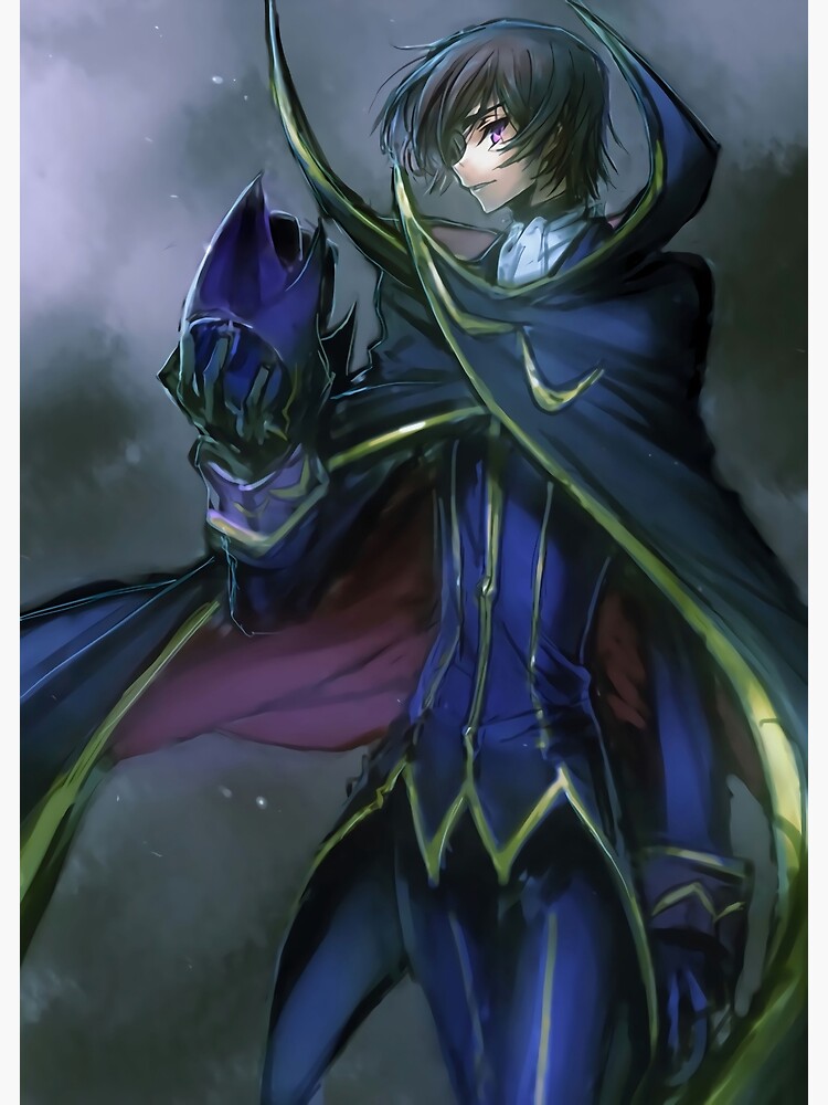 "Lelouch Lamperouge Code Geass Art" Poster for Sale by CintaoffenFri ...