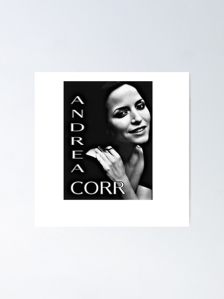 "Andrea CORR" Poster for Sale by AissTee | Redbubble
