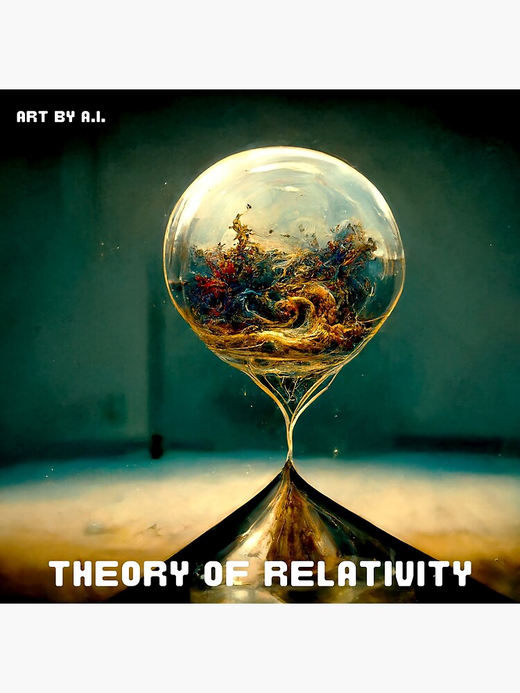 "Theory of Relativity Art - Created by AI" Poster for Sale by Created ...