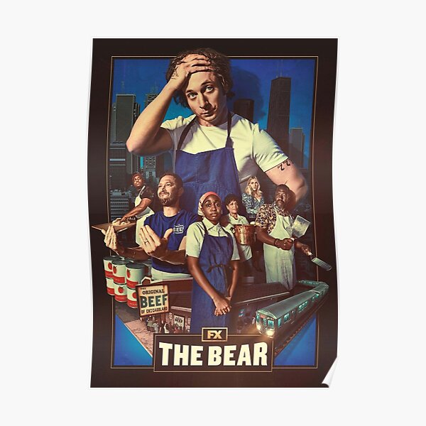 "The Bear Season 1" Poster for Sale by javiersanders | Redbubble