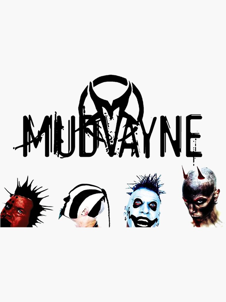 "mudvayne stuff" Sticker for Sale by Doveshope | Redbubble