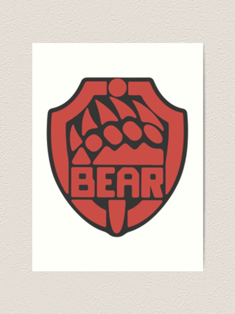 "ESCAPE FROM TARKOV - BEAR " Art Print for Sale by ContTrader | Redbubble
