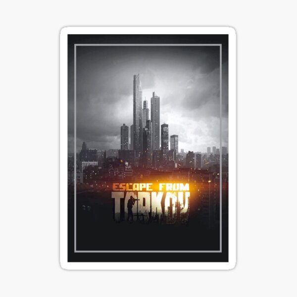 "Escape From Tarkov Poster " Sticker for Sale by ContTrader | Redbubble