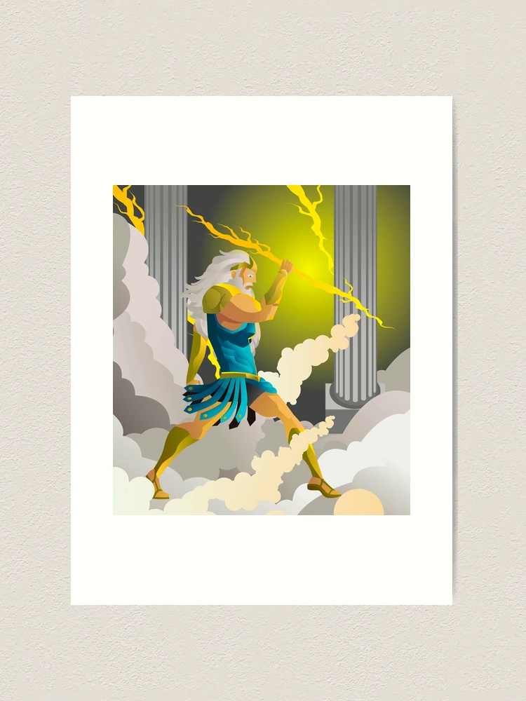 Zeus Lanzando Un Rayo Poseidón De Cabo Artemision 460 A.C. | La