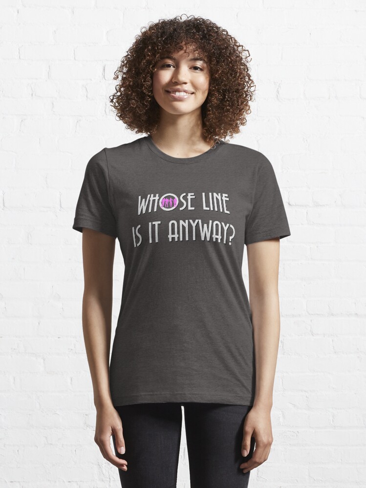 "Vintage Whose Line Is It Anyway Logo" T-shirt for Sale by diannamv4 ...