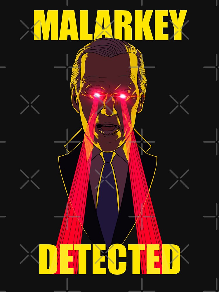 "Dark Brandon Malarkey Detected" T-shirt for Sale by BlackCupcake ...