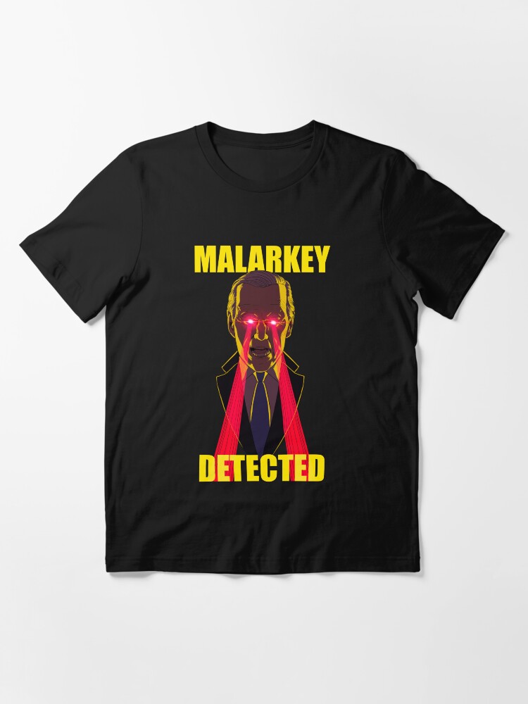 "Dark Brandon Malarkey Detected" T-shirt for Sale by BlackCupcake ...