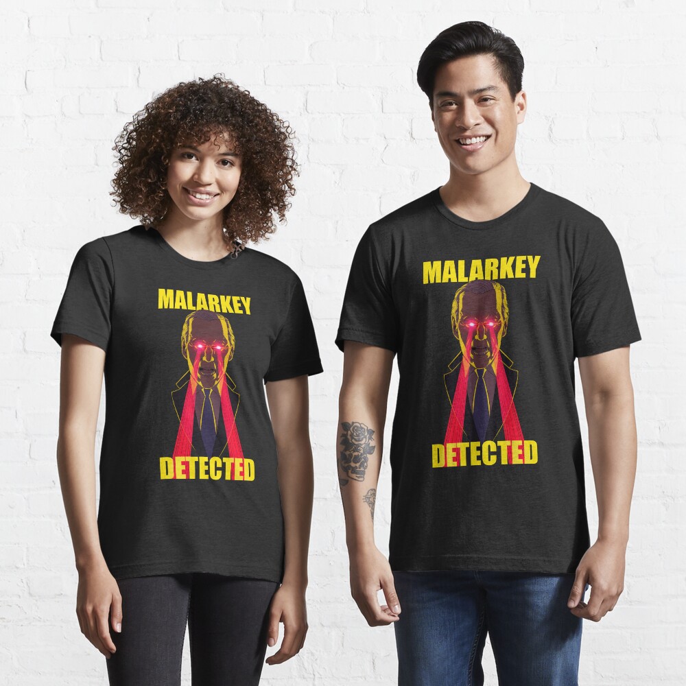 "Dark Brandon Malarkey Detected" T-shirt for Sale by BlackCupcake ...