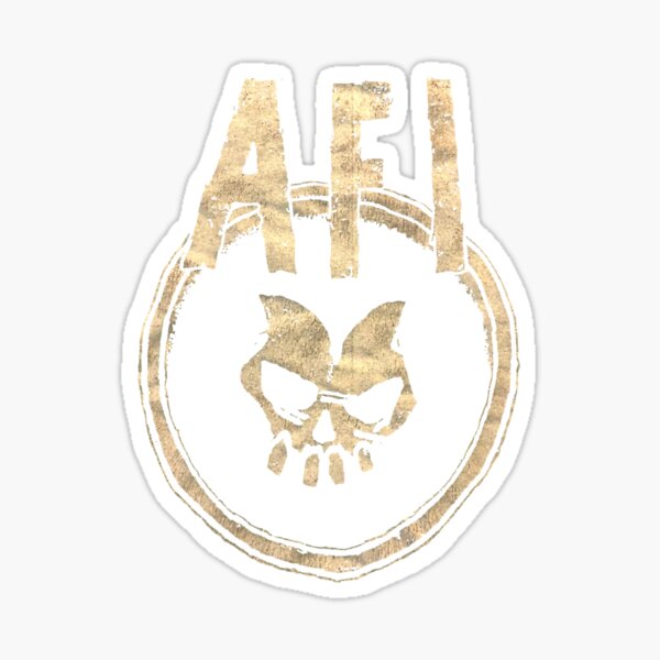 "Day Gift AFI Art Band Graphic For Fan" Sticker for Sale by HeltonHearn ...