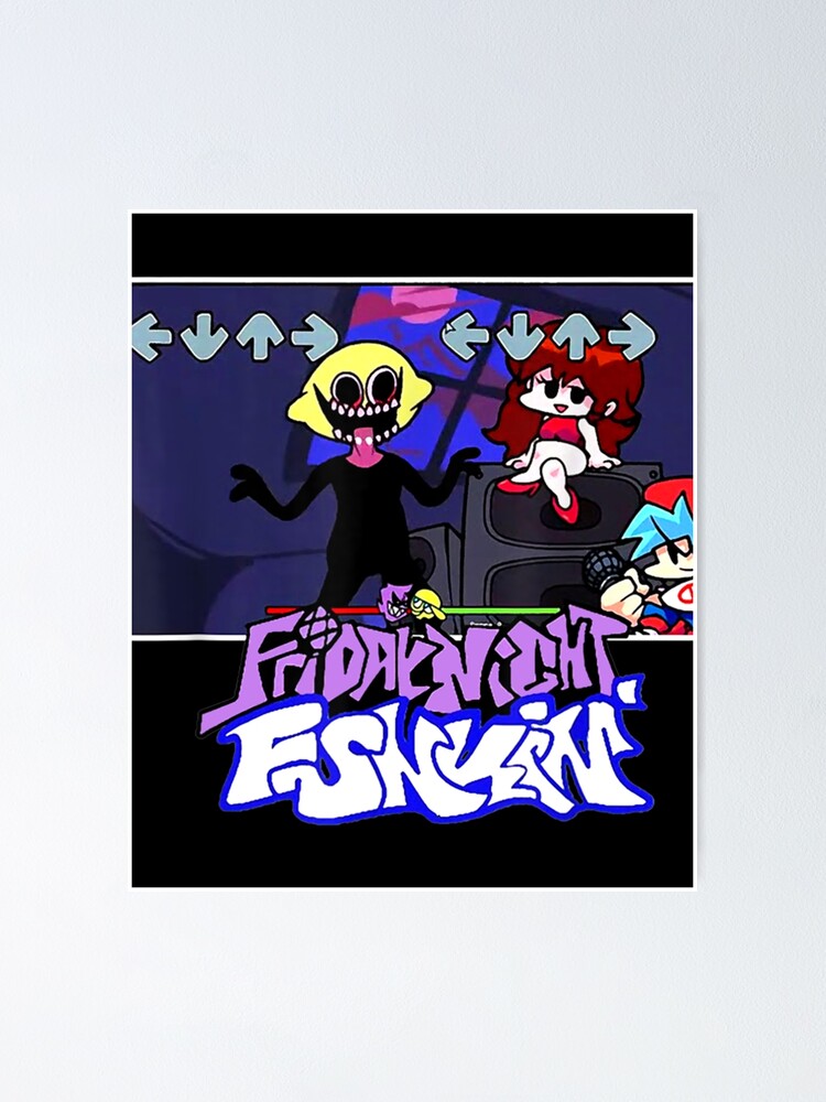 Póster «Friday Night Funkin en el juego» de hiphoorays | Redbubble