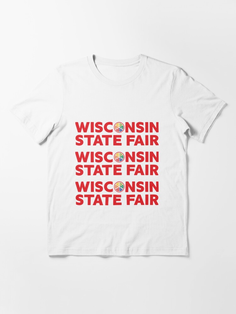 "Wisconsin State Fair Official Logo" T-shirt for Sale by LukaBurts ...