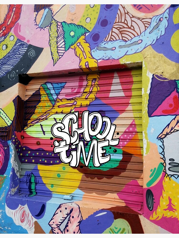 "The school is back" Poster for Sale by Artisform | Redbubble