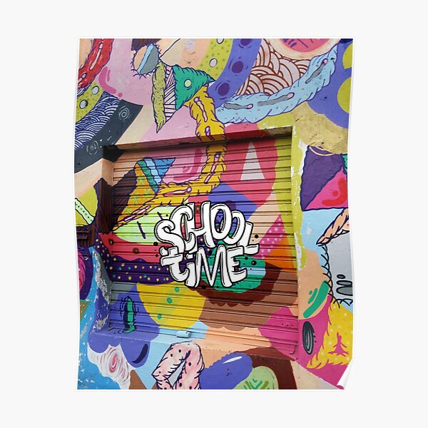 "The school is back" Poster for Sale by Artisform | Redbubble
