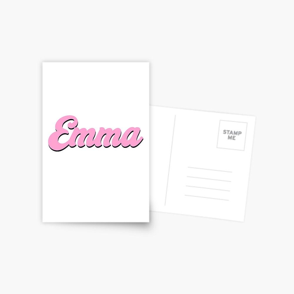 "Emma" Sticker for Sale by ZanderZander | Redbubble