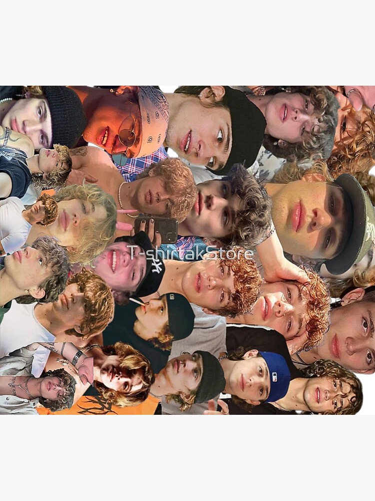 "vinnie hacker photo collage" Poster for Sale by T-shirtakStore | Redbubble