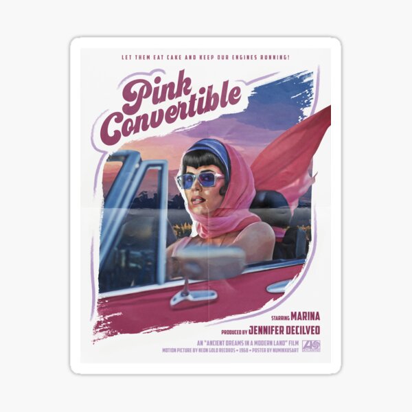 "Men Women Welsh Marina Singer Songwriter Graphic For Fans" Sticker for ...