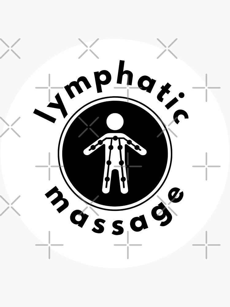 "Massage Therapist - Lymphatic" Sticker for Sale by sandy-artwork ...