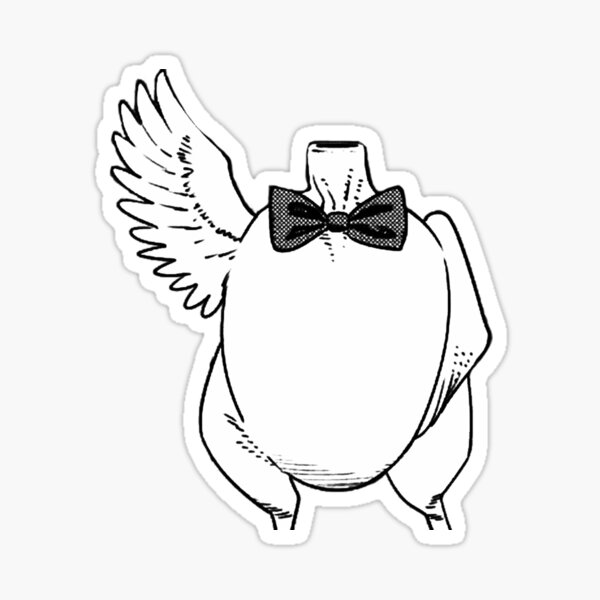 "Chainsaw Man | Chicken" Sticker for Sale by DemoralizeAnime | Redbubble