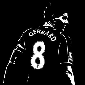 "Steven Gerrard - Liverpool FC Legend Silhouette" Tote Bag for Sale by ...