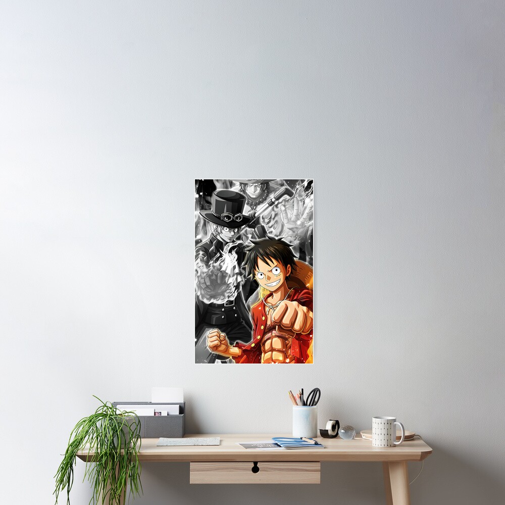 "One Piece Luffy" Poster for Sale by Jacqueline4546 | Redbubble