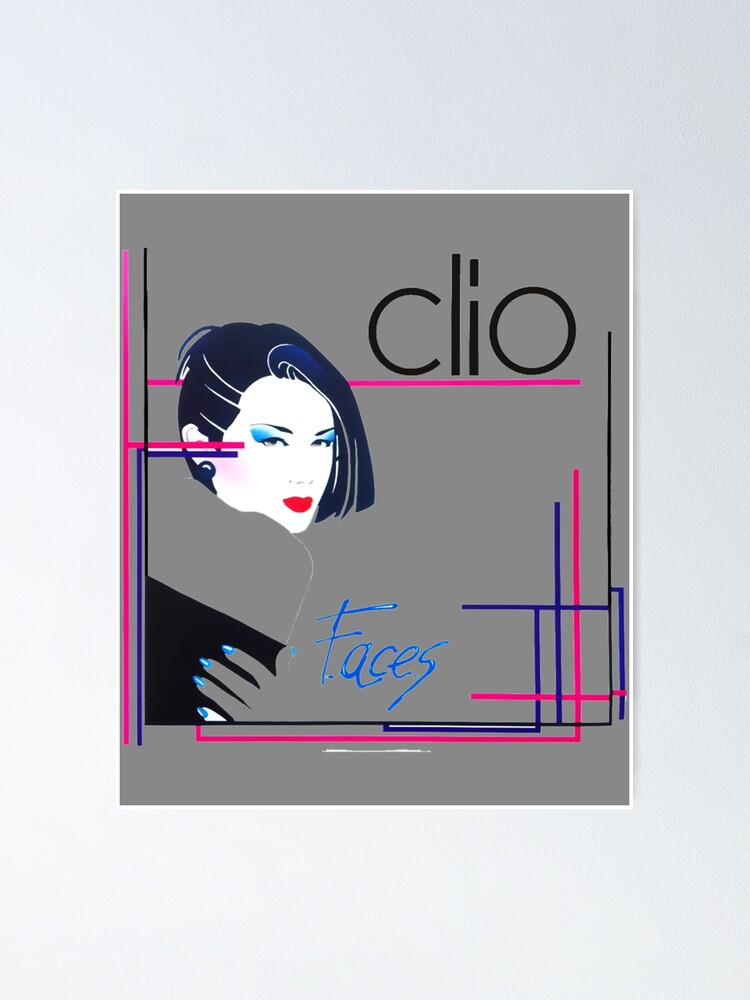 Póster «Clio - caras 80s italo disco underground» de Genziana568458 ...