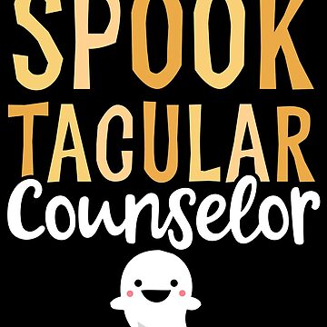 "Halloween School Counselor Matching Teacher Crew" Sticker for Sale by ...