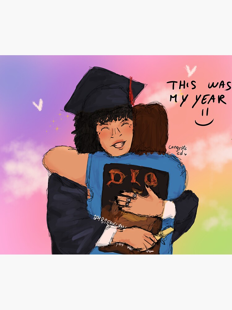 "stranger things eddie graduation steddie ver" Sticker for Sale by ...