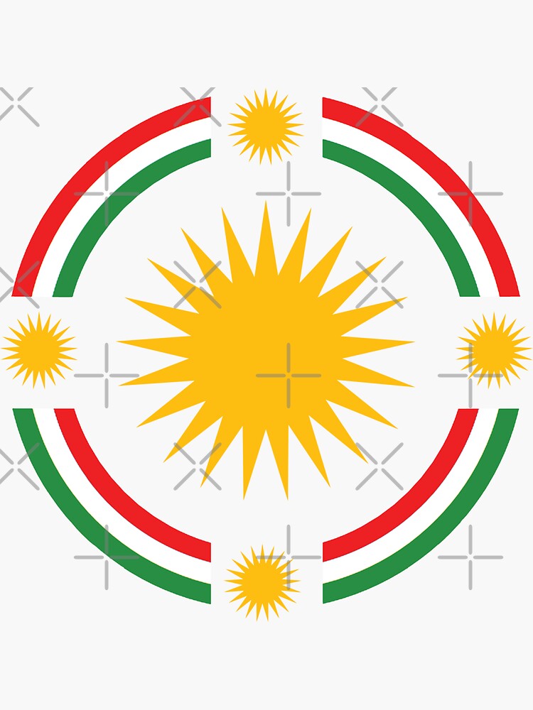 "Kurdistan Flag" Sticker for Sale by KurdishShops | Redbubble