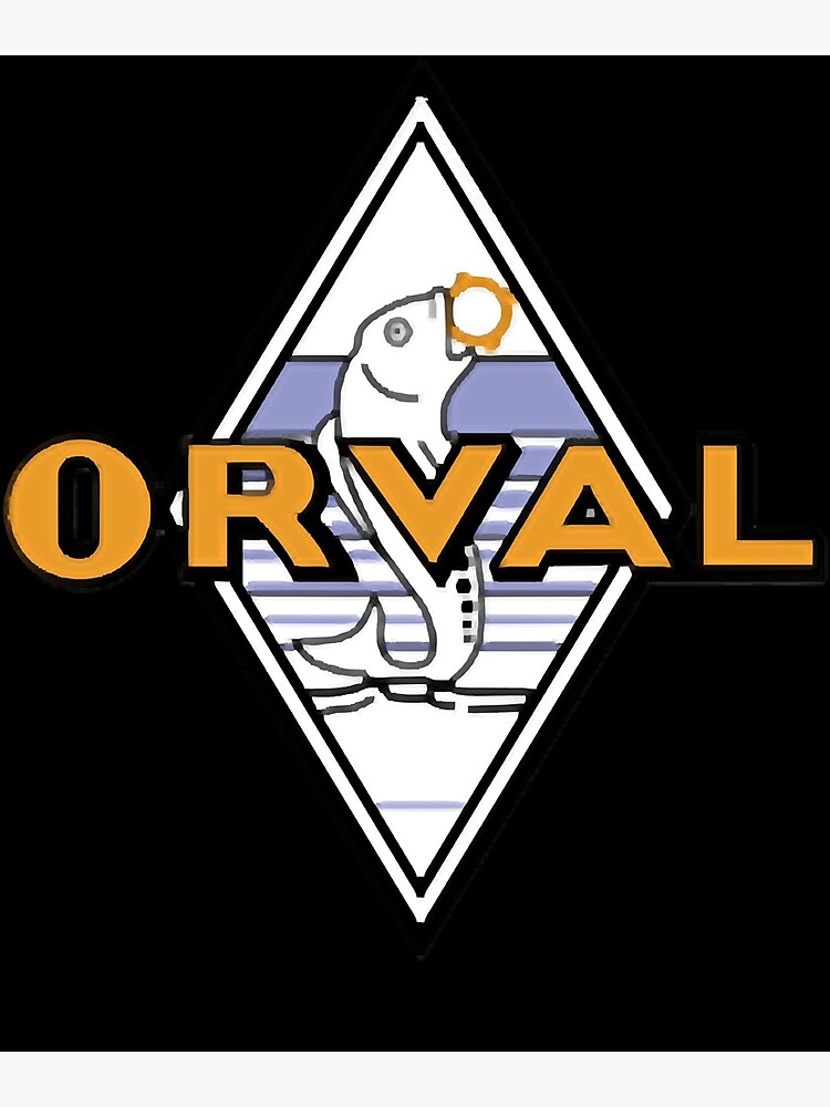 "Orval logo " Poster for Sale by agneszlant3 | Redbubble