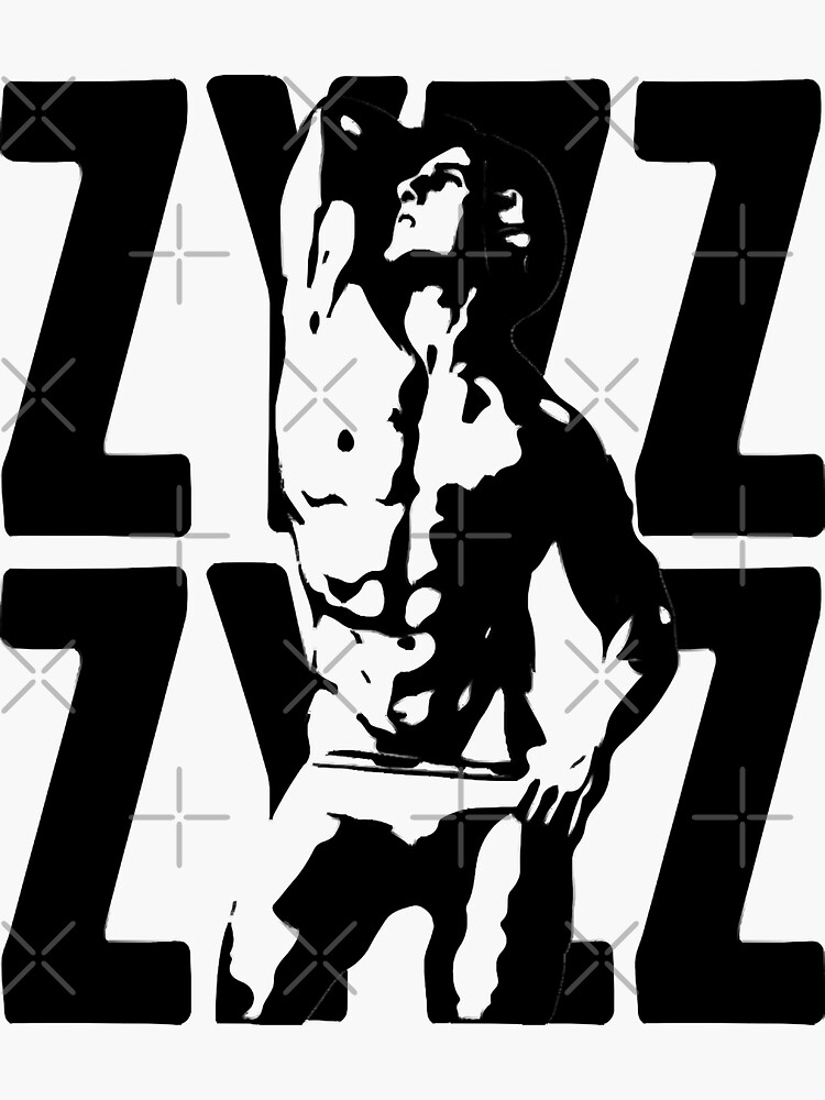 "Zyzz Aesthetic pose" Sticker for Sale by GreogeBush | Redbubble