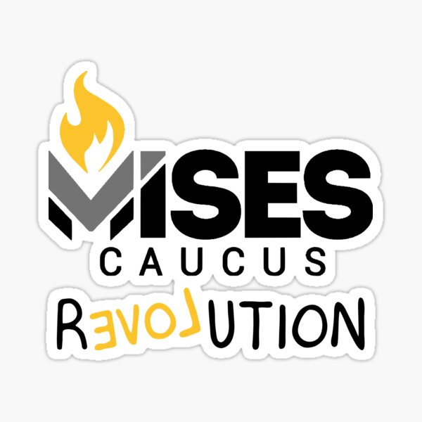 "Mises Caucus Revolution" Sticker for Sale by v3services | Redbubble