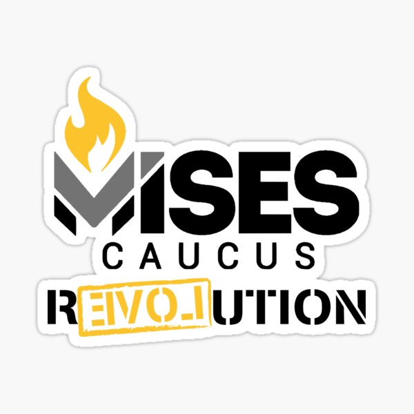 "Mises Caucus Revolution" Sticker for Sale by v3services | Redbubble