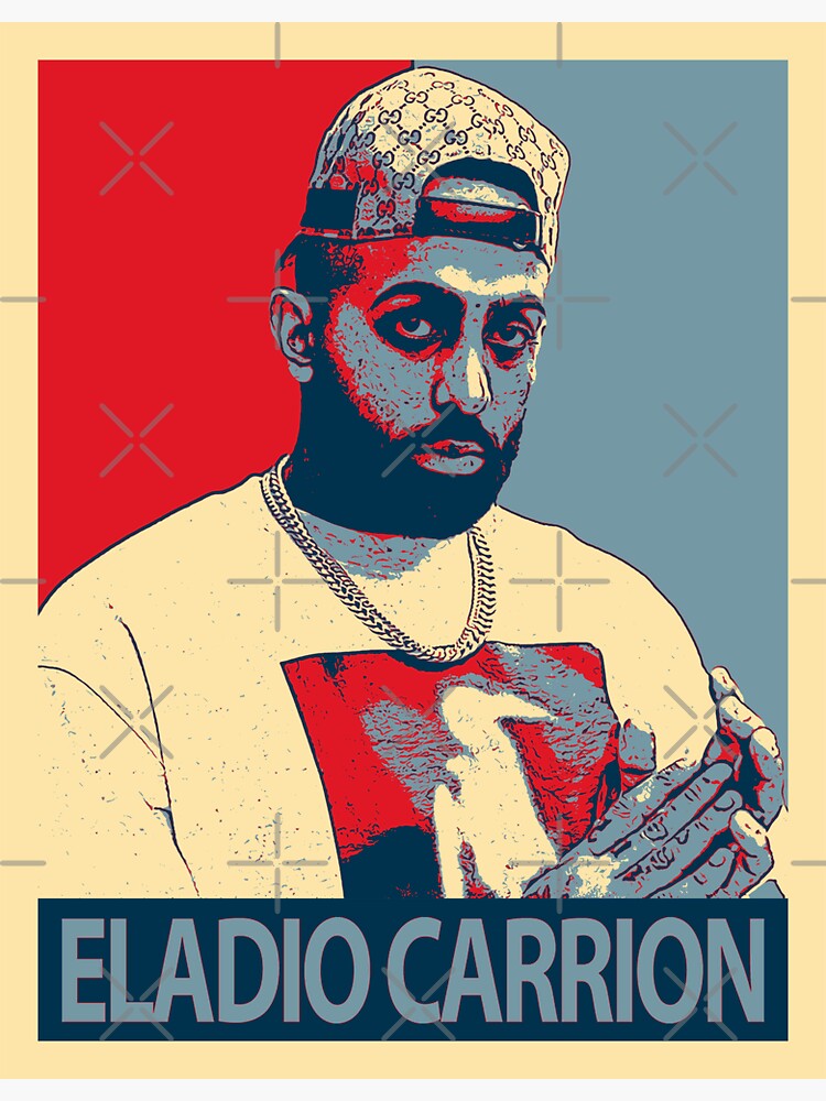"Eladio Carrion" Sticker for Sale by LyleWinter | Redbubble