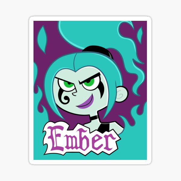 "Ember McLain" Sticker for Sale by Nick-Knacks | Redbubble
