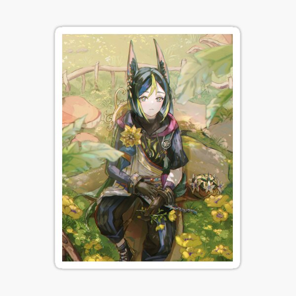 "Tighnari - Latest Artwork - Genshin Impact" Sticker for Sale by ...