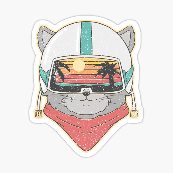 "Hawaii Cat" Sticker for Sale by tranda90 | Redbubble