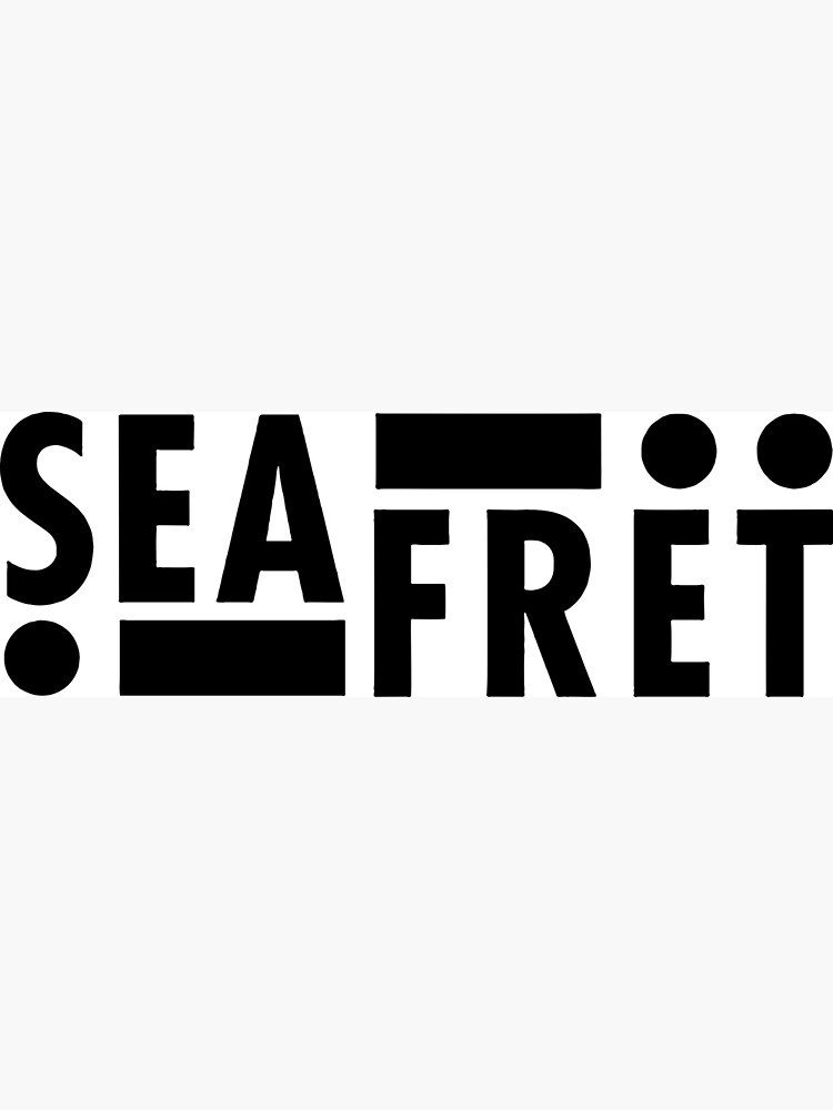 "Seafret Logo" Poster for Sale by dsonob | Redbubble