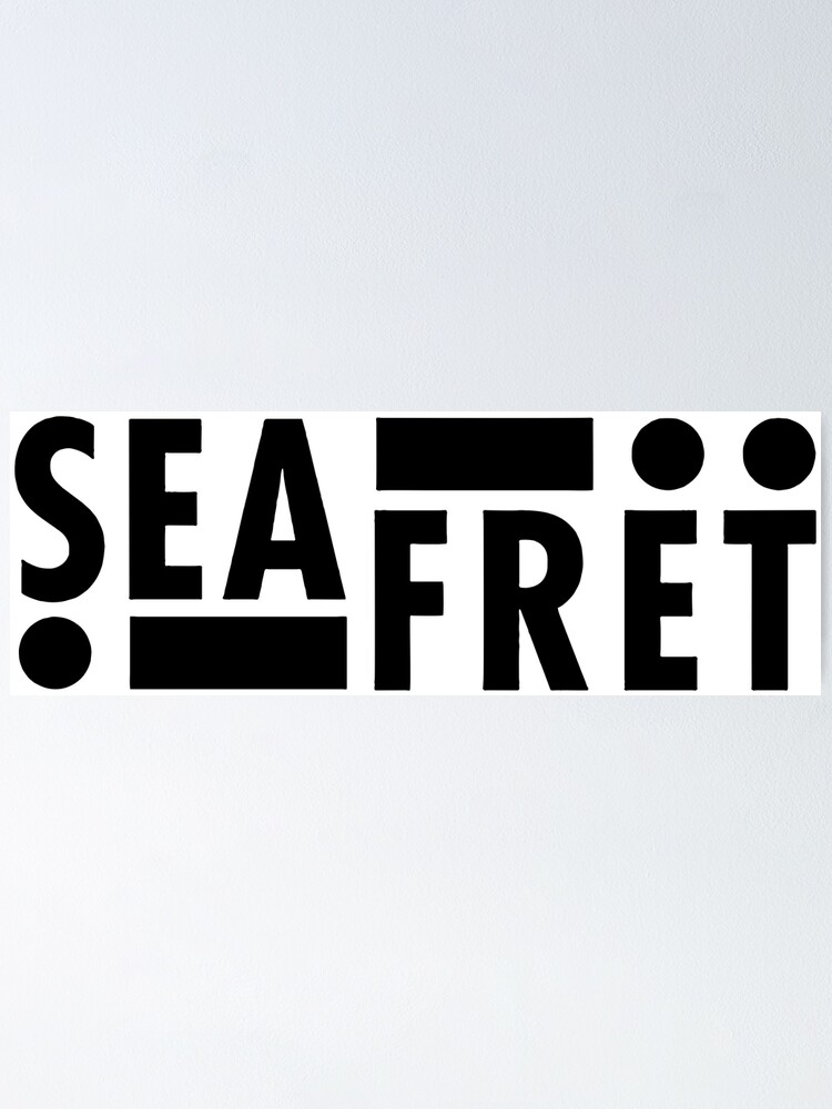 "Seafret Logo" Poster for Sale by dsonob | Redbubble
