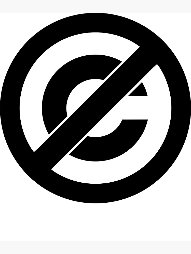 "Public Domain Symbol" Poster for Sale by tashiach4s | Redbubble