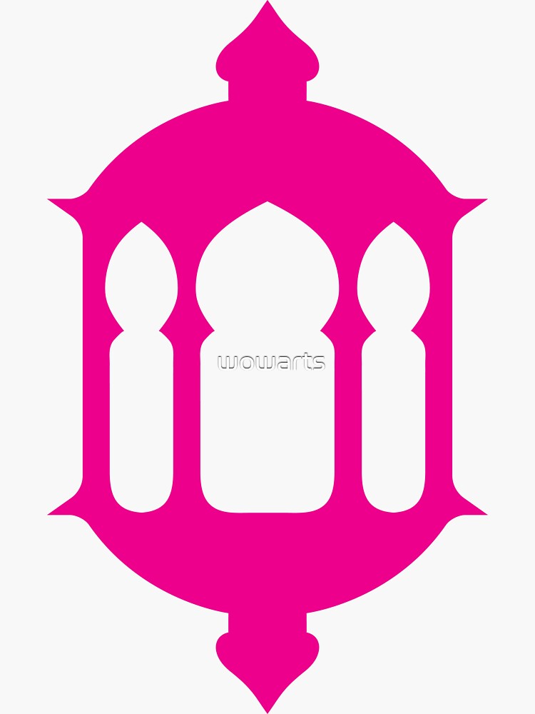 "Fanoos ( Magenta )" Sticker by wowarts | Redbubble