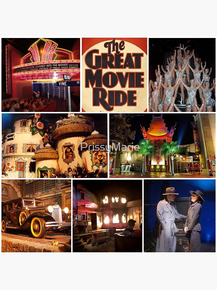 "The Great Movie Ride" Poster for Sale by PrissyMarie | Redbubble
