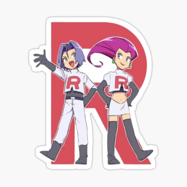 "Simple Team Rocket" Sticker for Sale by designhamza | Redbubble