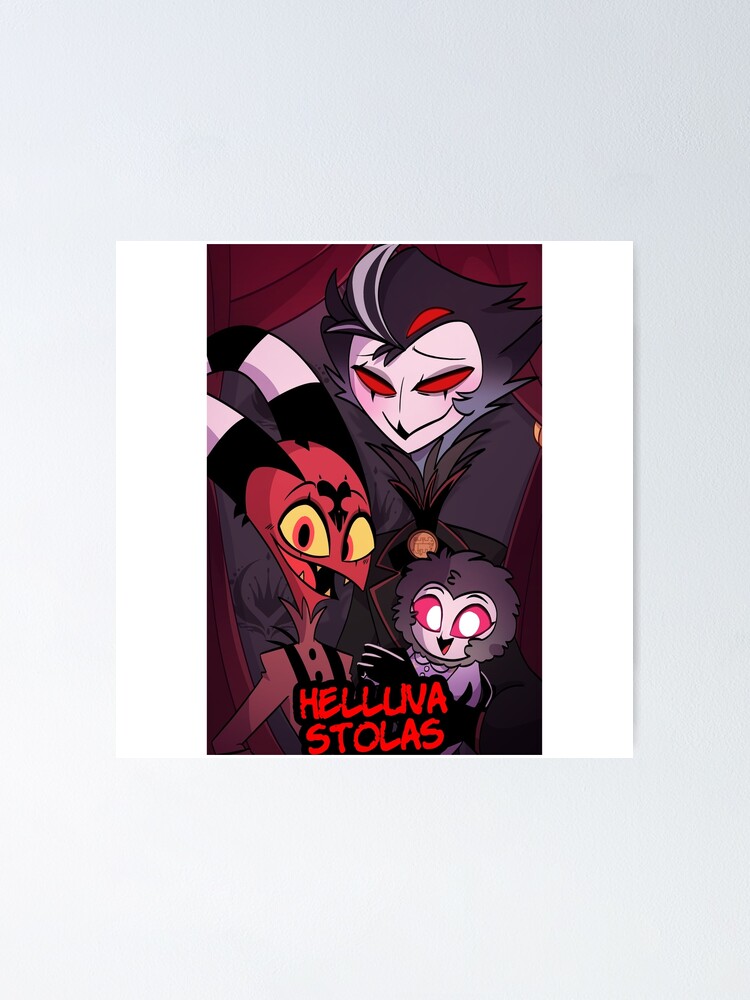 "Helluva Boss Stolas Fanart Cute " Poster for Sale by Birudonkeer ...