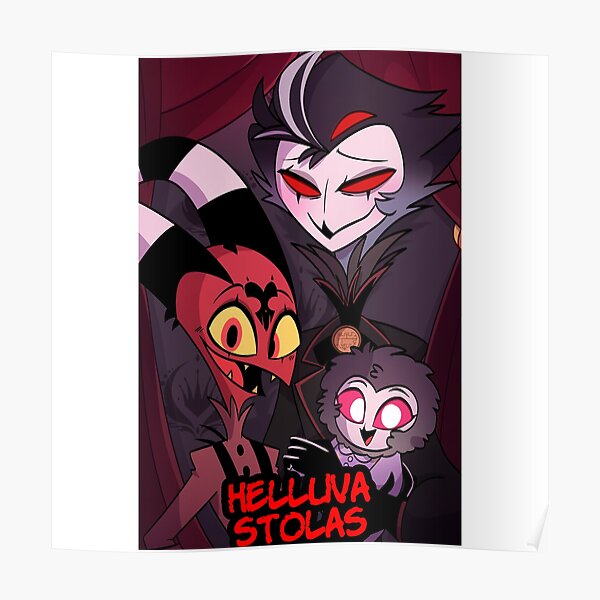 "Helluva Boss Stolas Fanart Cute " Poster for Sale by Birudonkeer ...