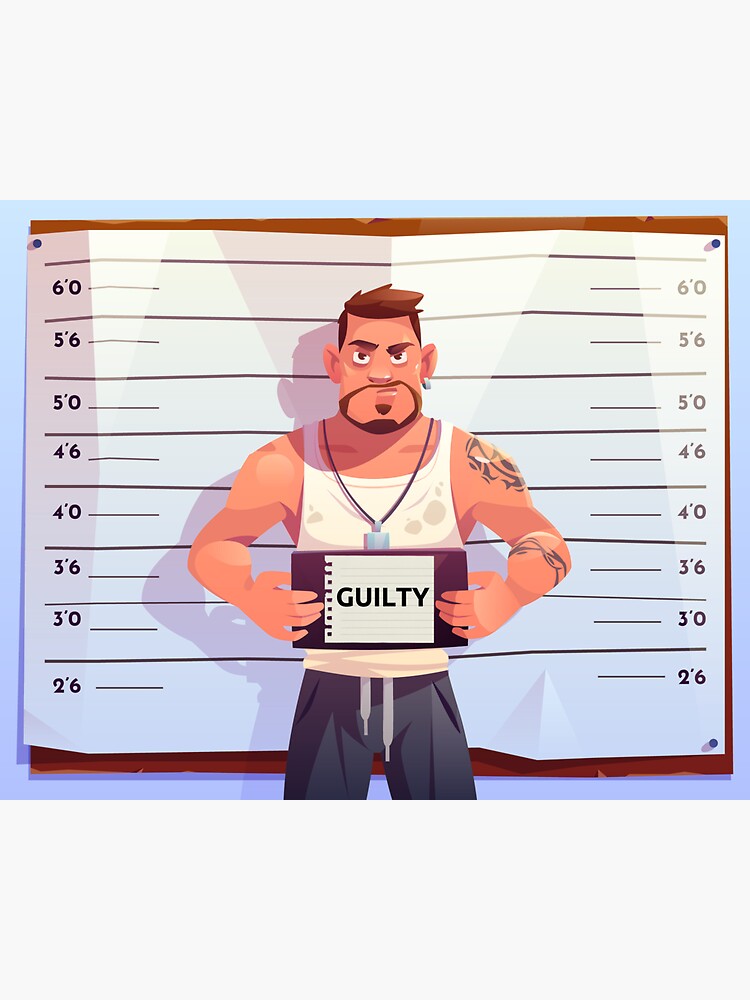 "Guantanamo Bay Guilty" Sticker for Sale by Bob-Store-Dz | Redbubble