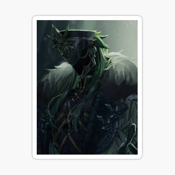 "Il Capitano - Latest Artwork - Genshin Impact" Sticker for Sale by ...