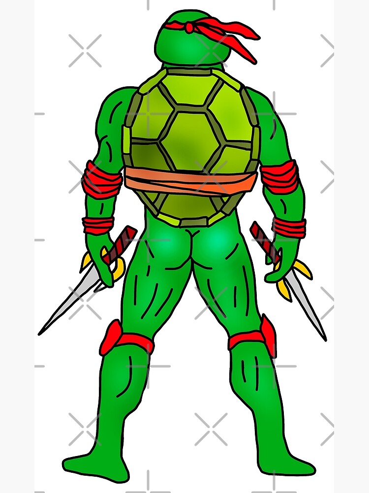 "Turtle Butt 1" Canvas Print by notsniwart | Redbubble