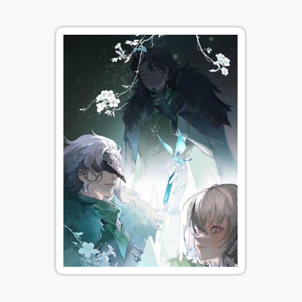 "Dottore & Pantalone - Latest Artwork - Genshin Impact" Sticker for ...