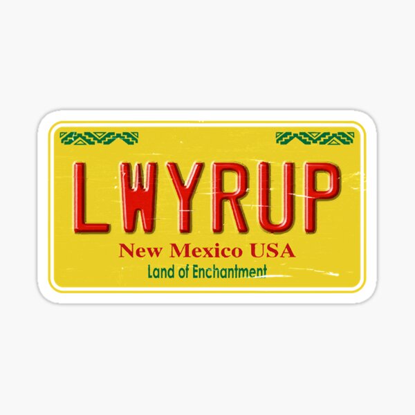 "LWYRUP" Sticker for Sale by LenaVeal | Redbubble