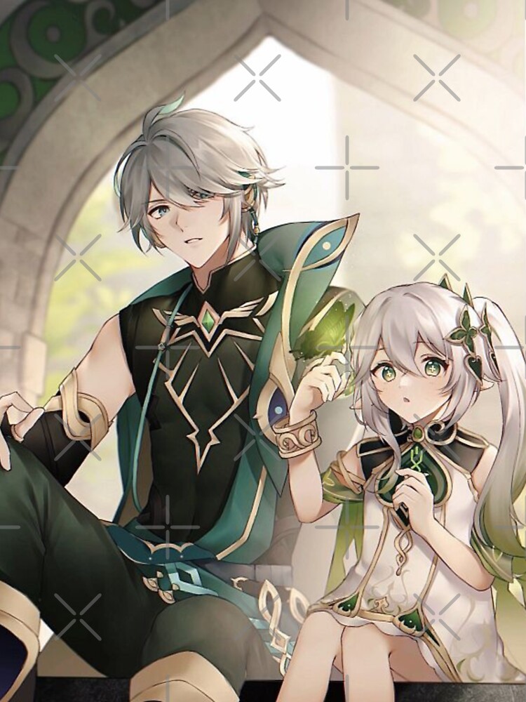 "Al-Haitham and Nahida - Genshin Impact" Sticker for Sale by ...